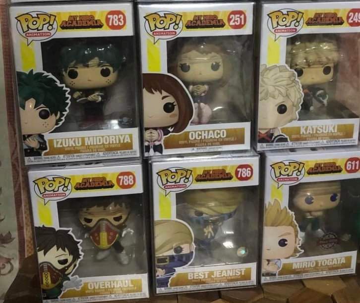Mha Funko Pops Take All Hobbies And Toys Toys And Games On Carousell