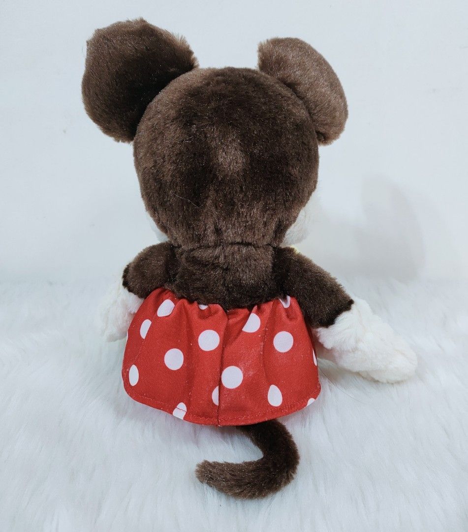 Minnie Mouse Brown Furry Plush, Hobbies & Toys, Toys & Games on Carousell