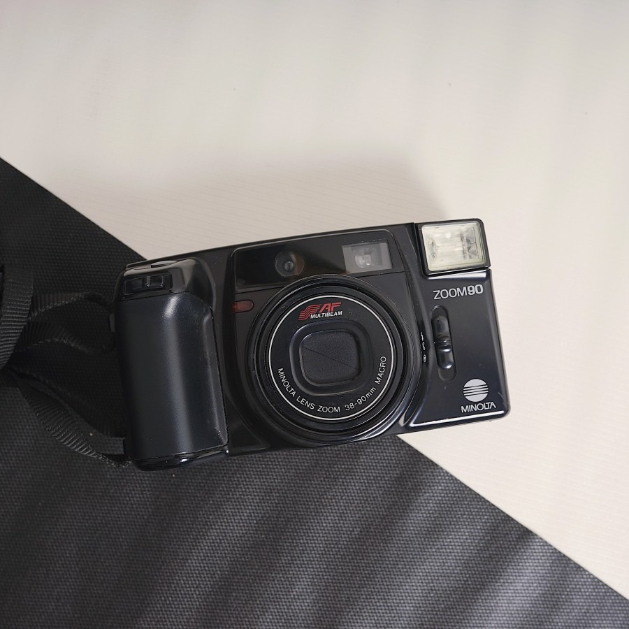 Minolta Zoom 90 Kamera Pocket Analog Film 35mm Original Authentic 100% ...