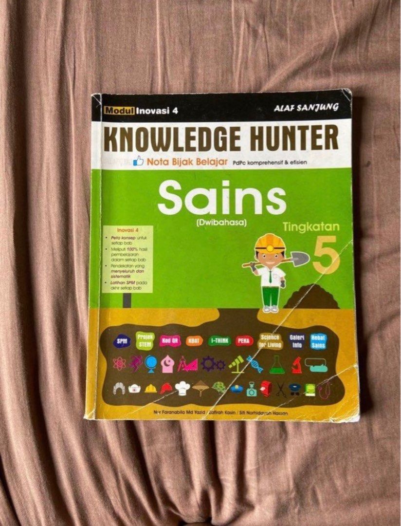 Modul Inovasi Knowledge Hunter Spm Sains Tingkatan 5 By Alaf Sanjung exercise book, Hobbies ...