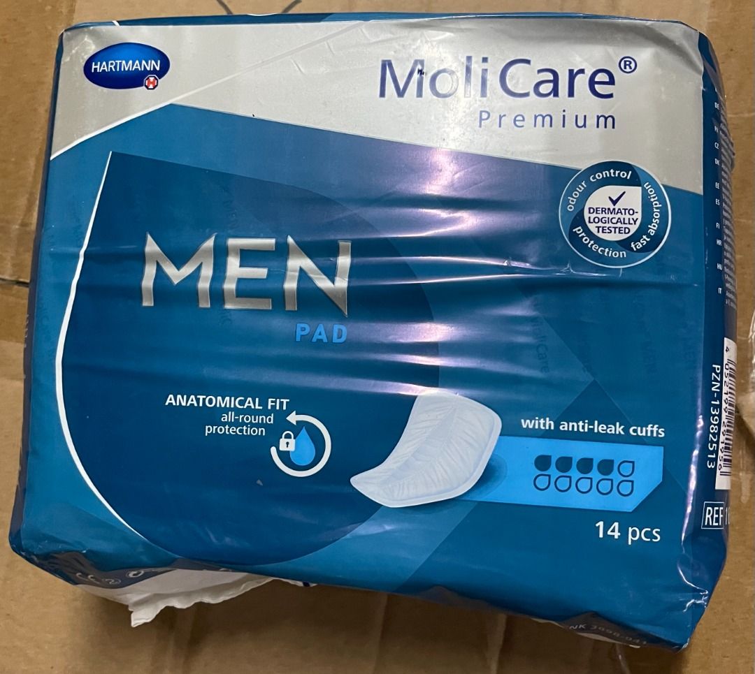 MoliCare Prem Inco Pad Men (PROTECT), Beauty & Personal Care, Sanitary ...