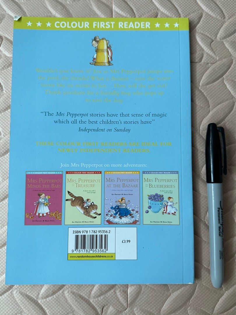 Mrs Pepperpot Learns to Swim Colour First Reader, Hobbies & Toys, Books ...