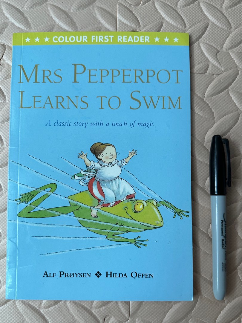 Mrs Pepperpot Learns to Swim Colour First Reader, Hobbies & Toys, Books ...