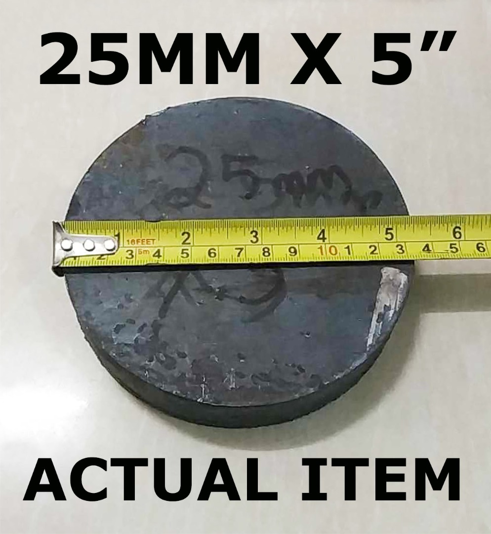 MS BASE PLATE 25MM X 5" CIRCLE MILD STEEL ...