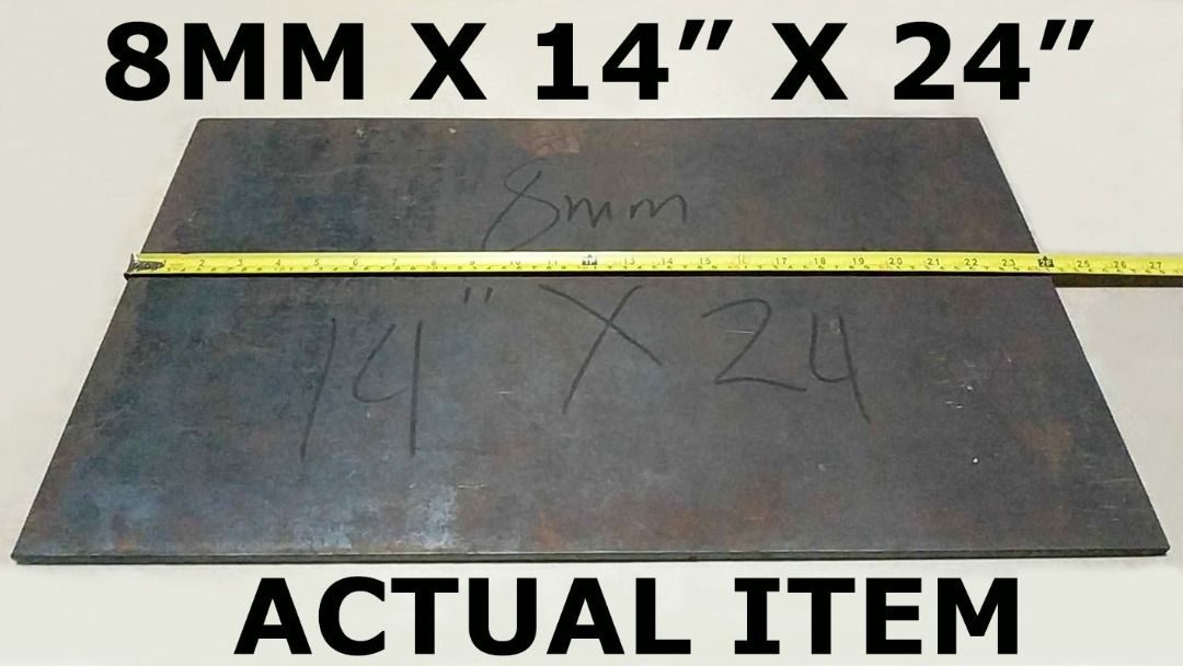 MS BASE PLATE 8MM X 14" X 24" MILD STEEL ...