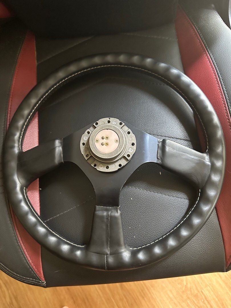 Mugen SW4 Steering wheel, Car Accessories, Accessories on Carousell