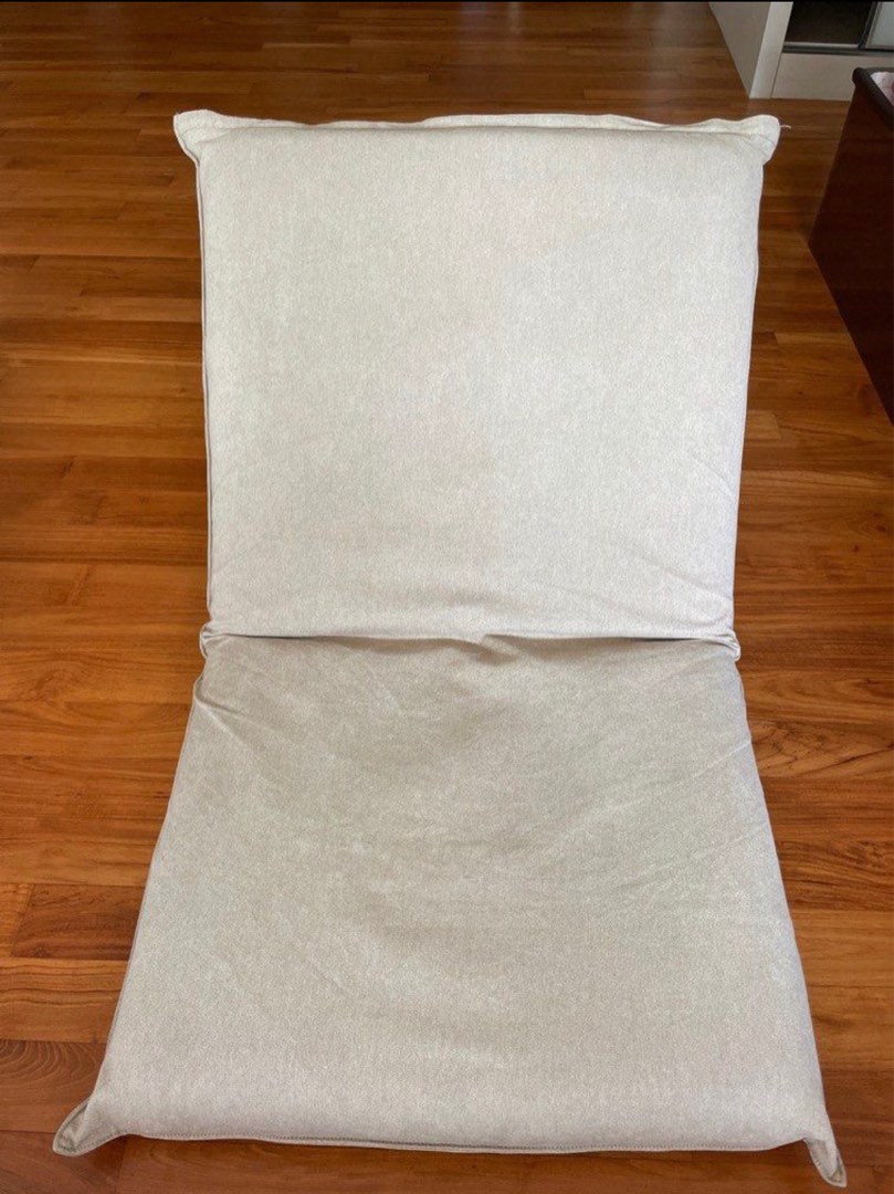 Muji Chair (L) + Cover, Furniture & Home Living, Furniture, Chairs on ...