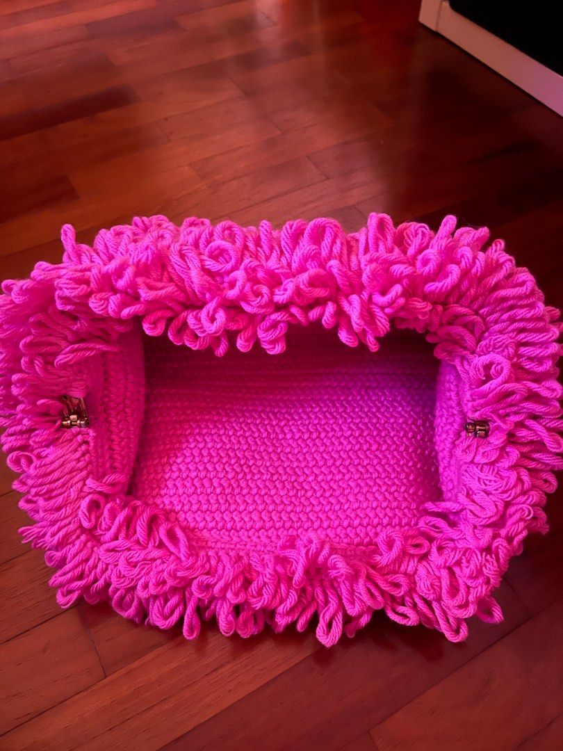 NAKD Fluffy Pink Dumpling Bag, Women's Fashion, Bags & Wallets, Purses ...