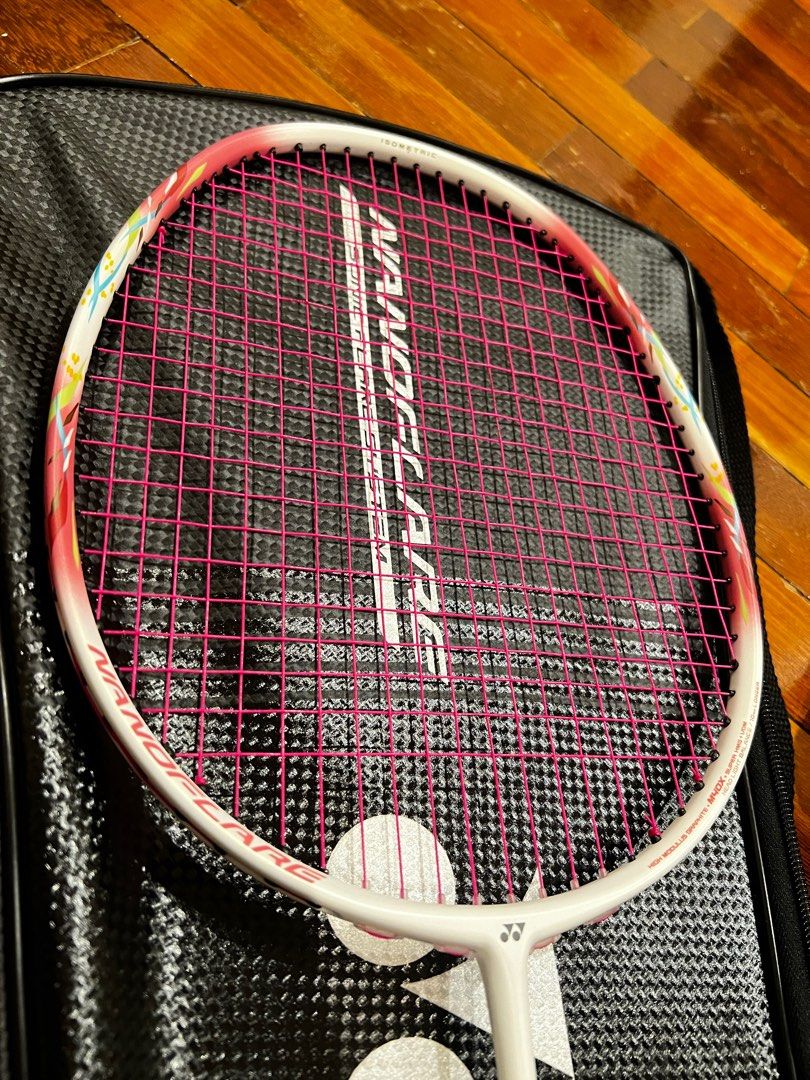 Nanoflare 70 Coral Pink, Sports Equipment, Sports & Games, Racket ...