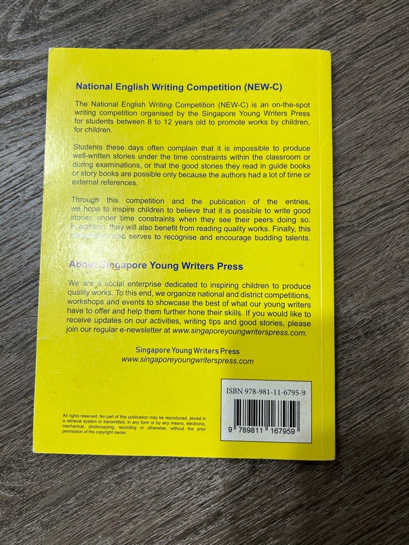 National English Writing Competition - The Best of Primary 3 and 4 ...
