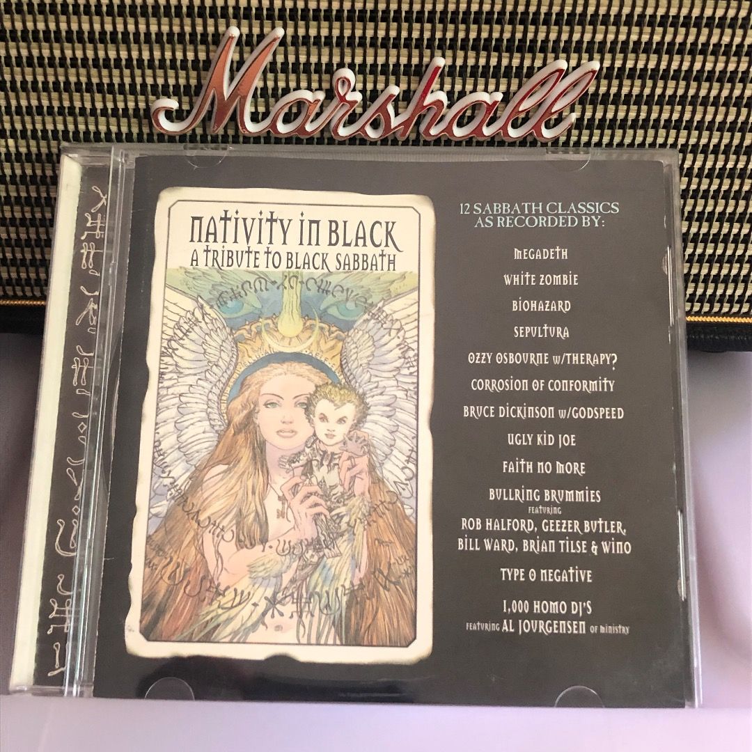 Nativity In Black: A Tribute To Black Sabbath (RARE HARD TO FIND CD ...