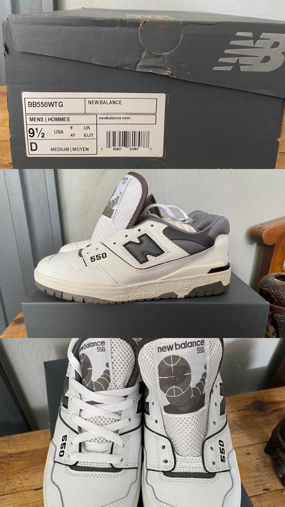 NB 550, Men's Fashion, Footwear, Sneakers on Carousell