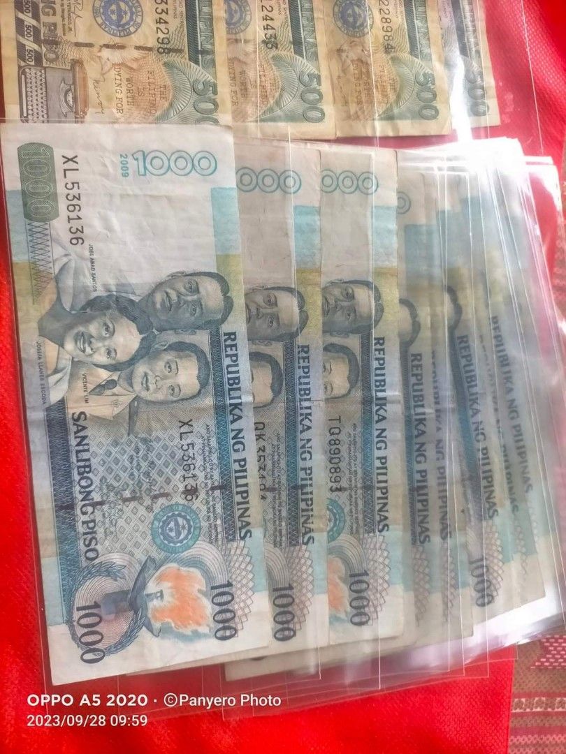 Nds 500 and 1000 pesos, Hobbies & Toys, Memorabilia & Collectibles ...