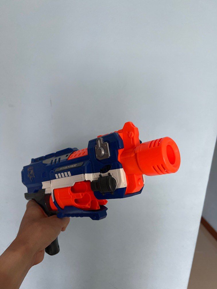 Nerf Elite Stockade, Hobbies & Toys, Toys & Games on Carousell