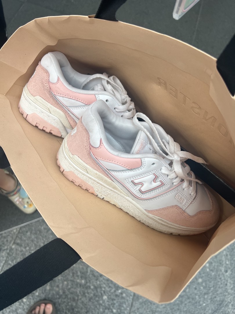 New balance pink shoes, Women's Fashion, Footwear, Sneakers on Carousell