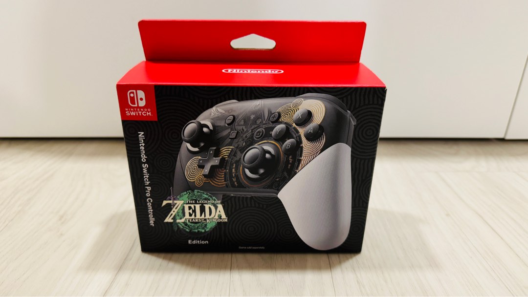 Nintendo Switch Pro Controller TOTK, Video Gaming, Gaming Accessories ...
