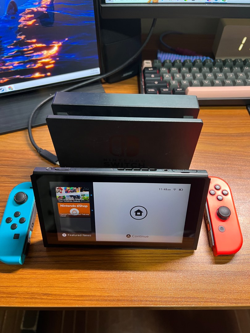 Nintendo Switch V1, Video Gaming, Video Game Consoles, Nintendo on ...