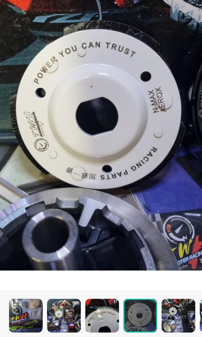 Nmax V2/ Aerox TWH CVT UPGRADE KIT smoother acceleration n better mid ...