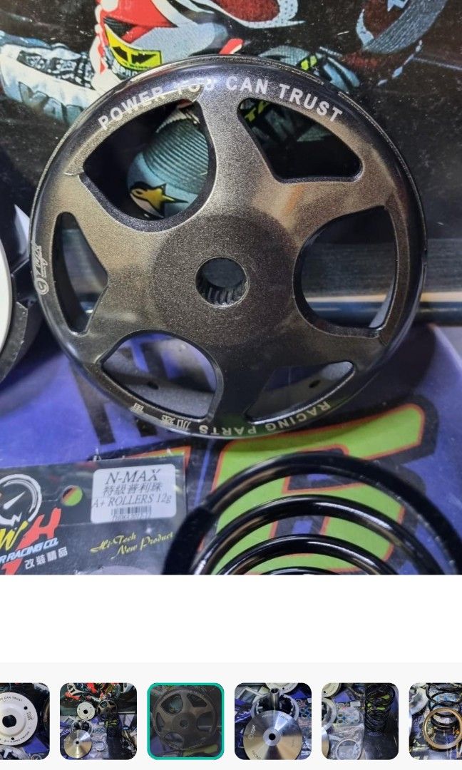 Nmax V2/ Aerox TWH CVT UPGRADE KIT smoother acceleration n better mid ...