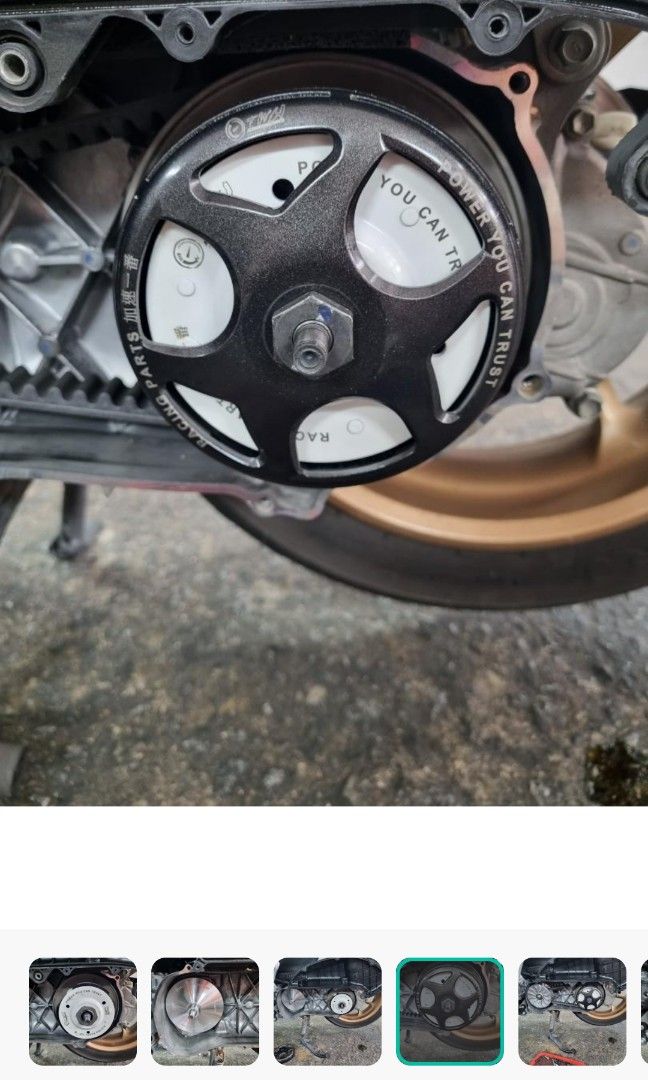 Nmax V2/ Aerox TWH CVT UPGRADE KIT smoother acceleration n better mid ...