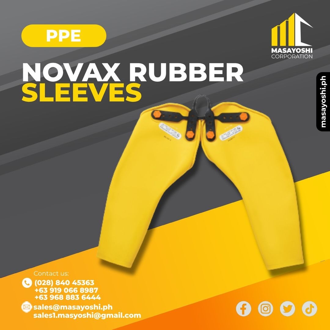 NOVAX® Rubber Insulating Sleeves | Class 1 | Safety Equipment | PPE ...
