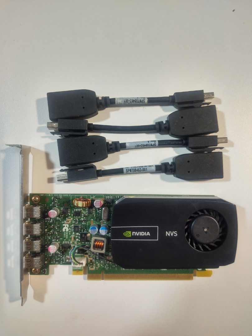 NVIDIA NVS 510 for Quad D-Port Low Profile. 4K Output x4, Computers & Tech, Parts & Accessories ...