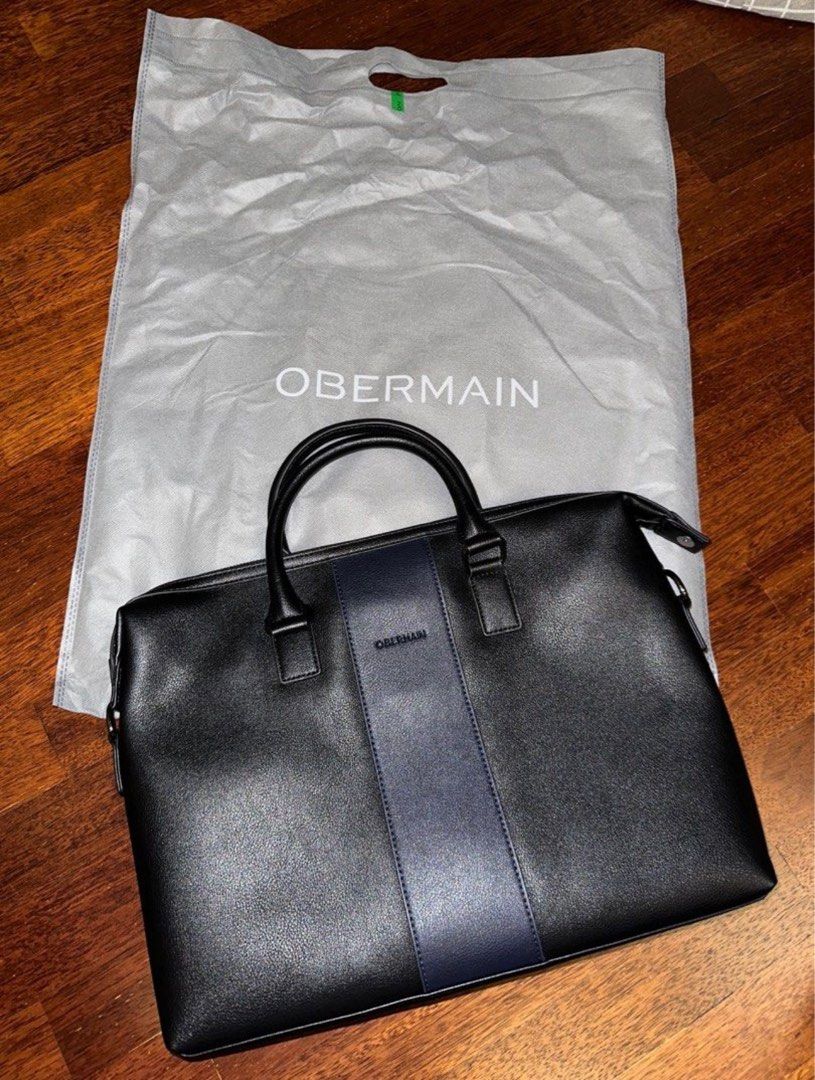 NEW | OBERMAIN LAPTOP BAG FOR MEN, Men's Fashion, Bags, Briefcases on ...