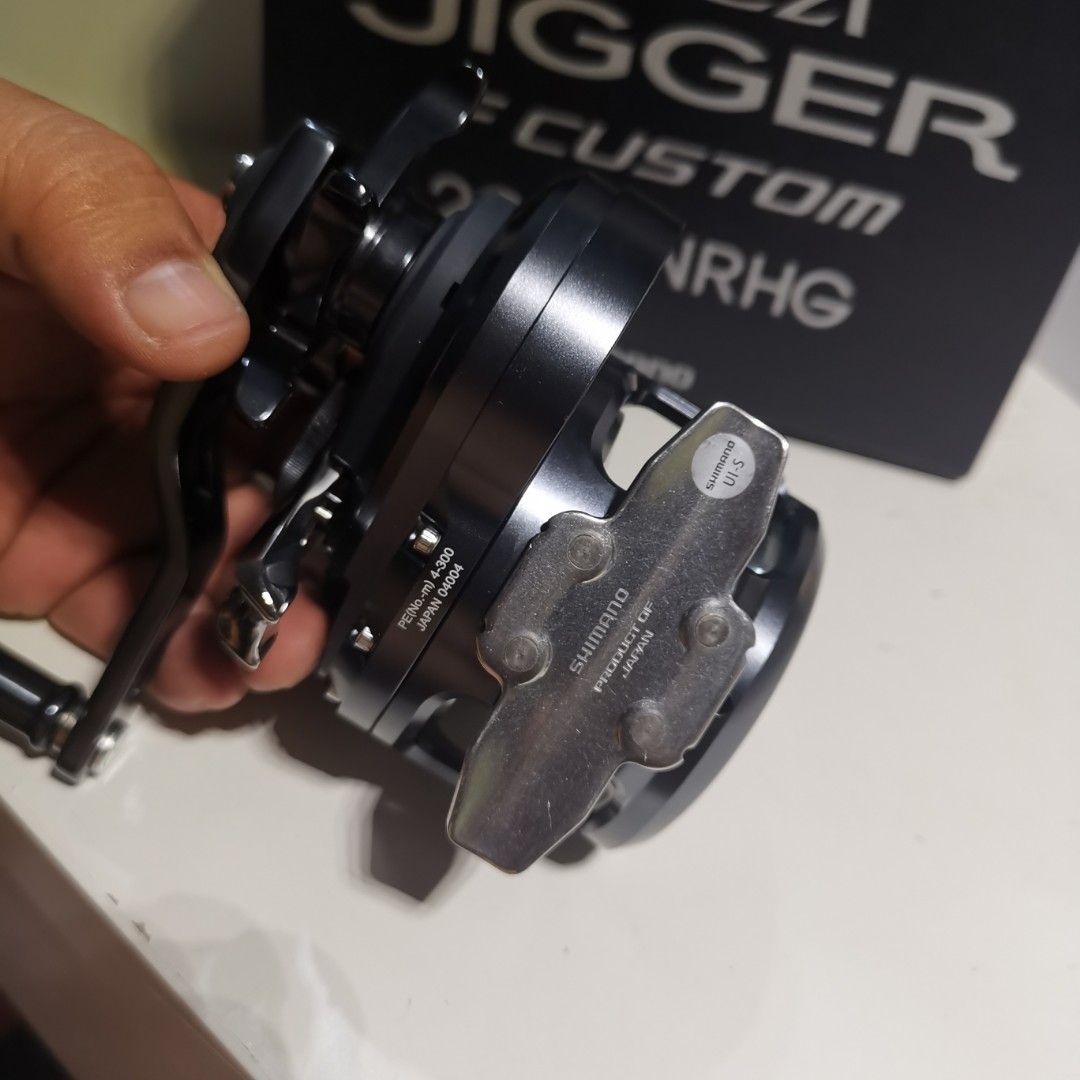 Shimano Ocea Jigger F Custom 2000NRHG Fishing reel, Sports Equipment ...