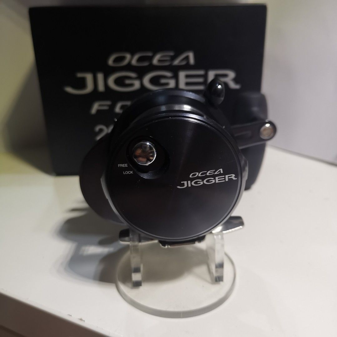 Shimano Ocea Jigger F Custom 2000NRHG Fishing reel, Sports Equipment ...