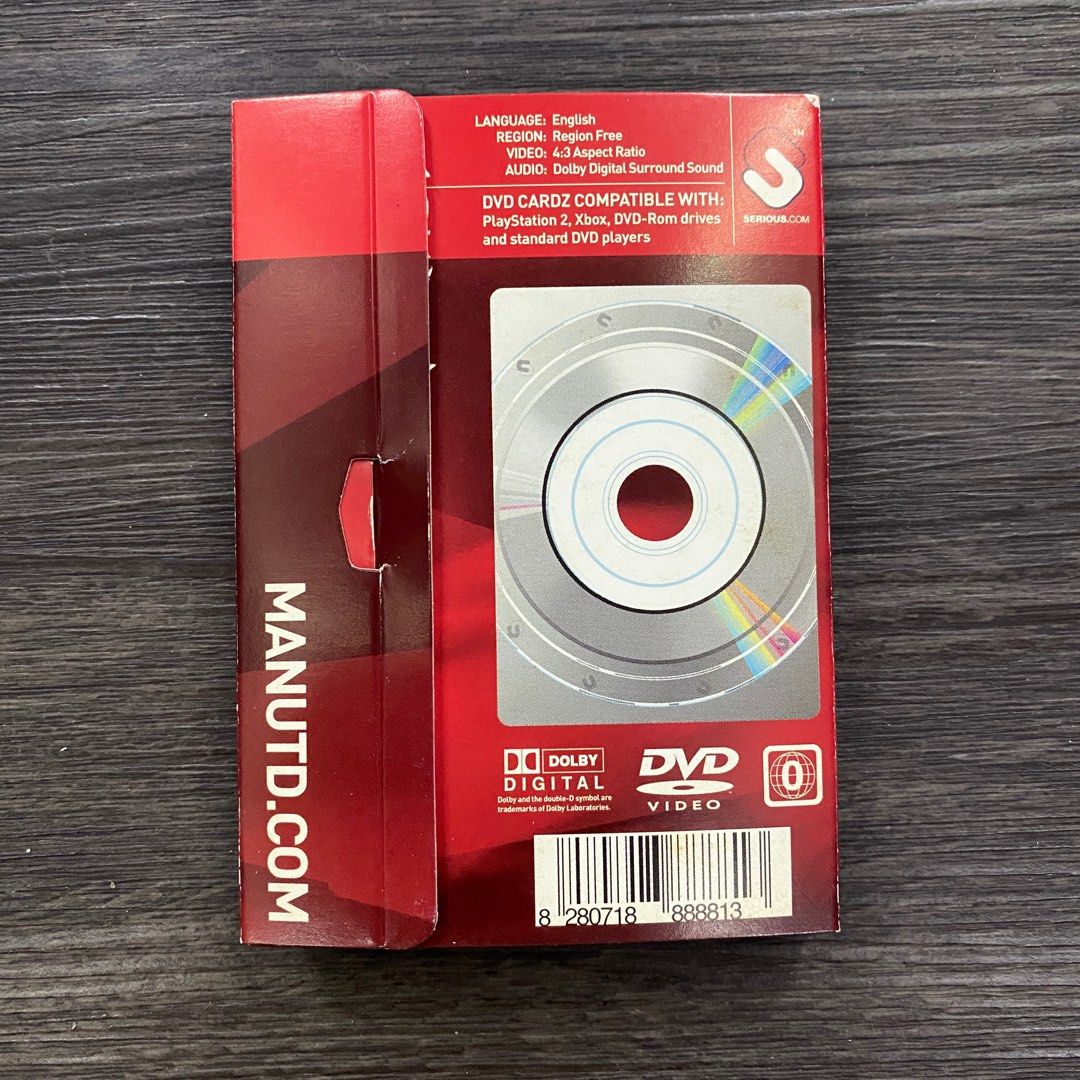 Official Manchester United DVD Card - Cristiano Ronaldo, Hobbies & Toys, Music & Media, CDs ...