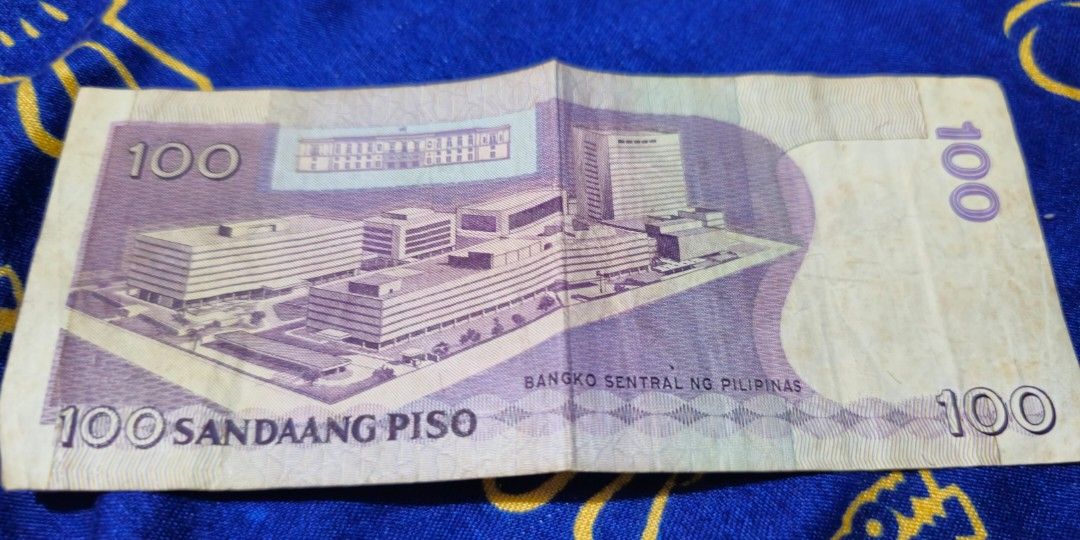 Old 100 peso bill for sale, Hobbies & Toys, Memorabilia & Collectibles ...