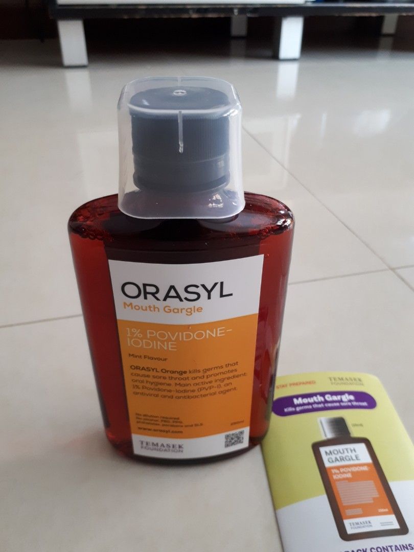 Orasyl Mouth Gargle, Beauty & Personal Care, Oral Care on Carousell
