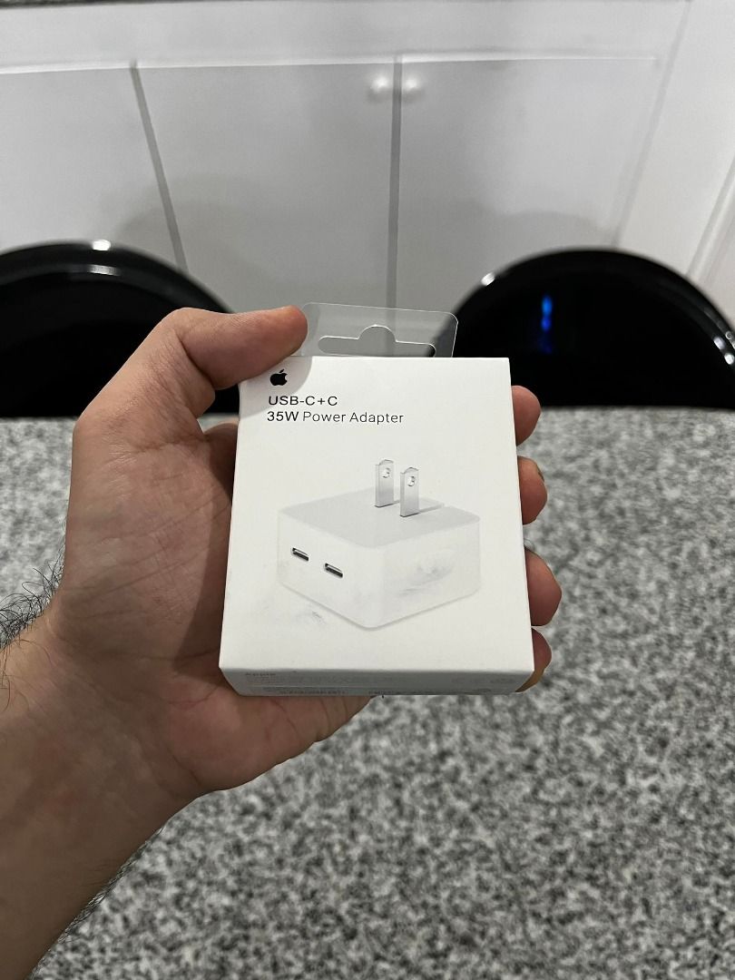 Original Apple Dual Power Adapter, Mobile Phones & Gadgets, Mobile ...