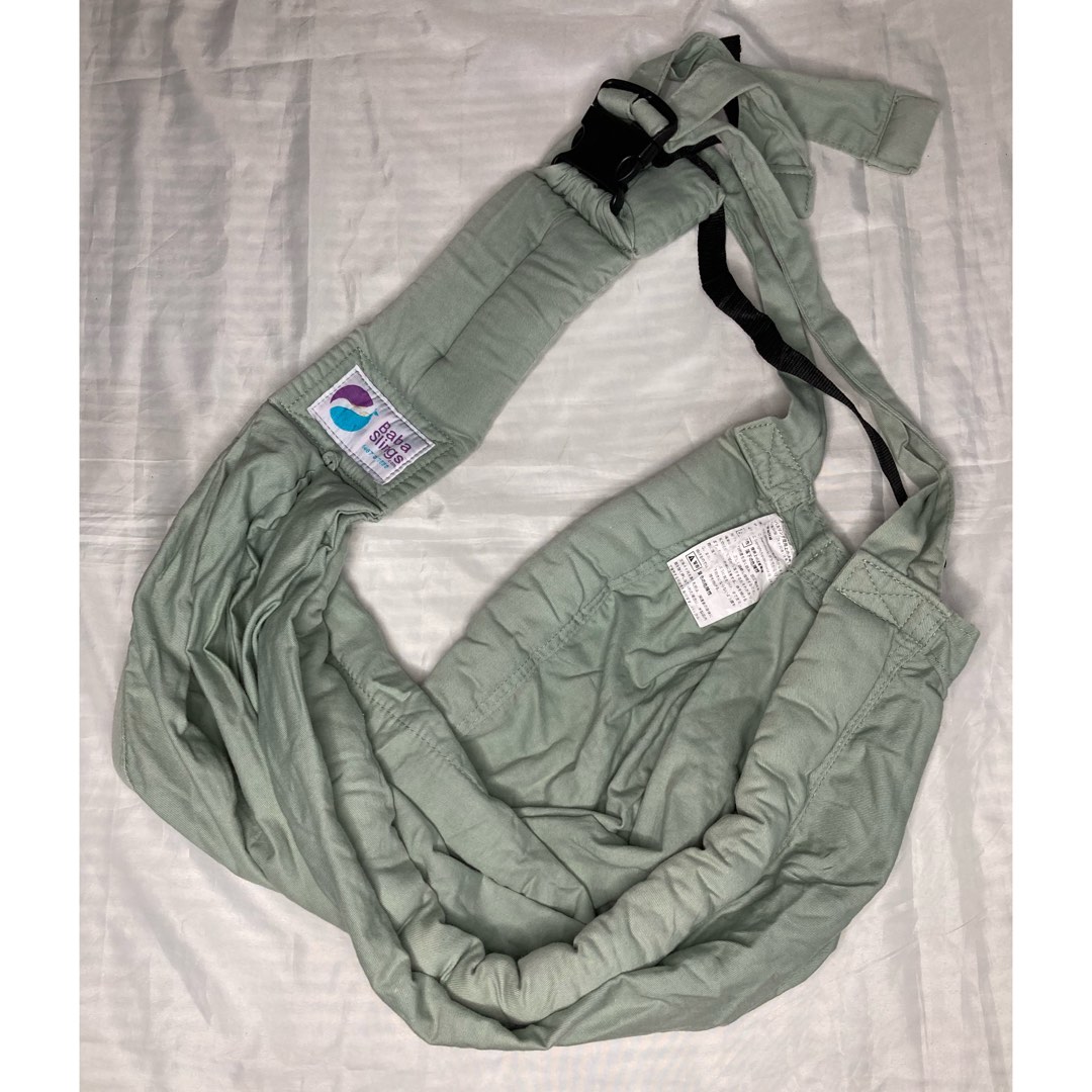 Original Babaslings Baby Sling Carrier in Teal, Babies & Kids, Going ...