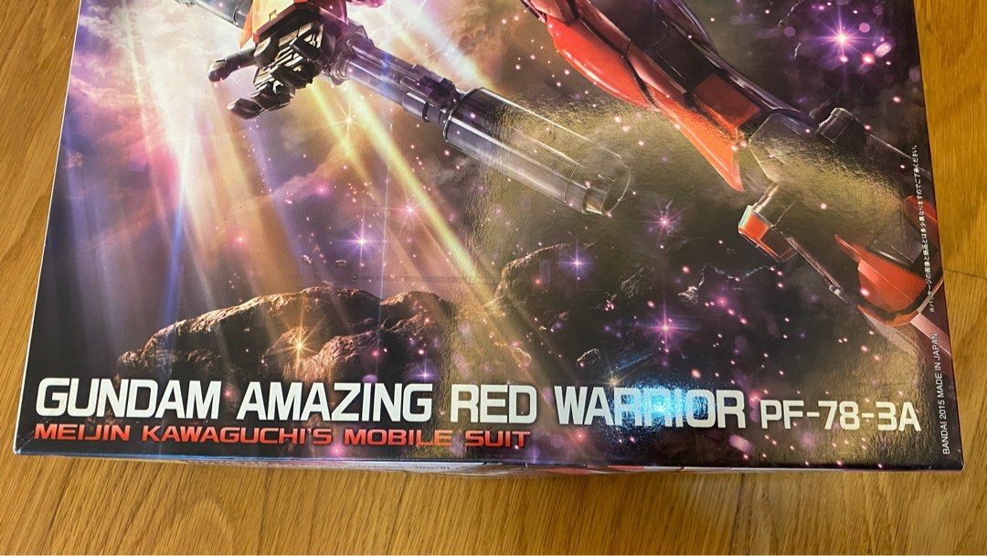 Original Brand New GUNDAM AMAZING RED WARRIOR pf-78-3a, Hobbies & Toys ...