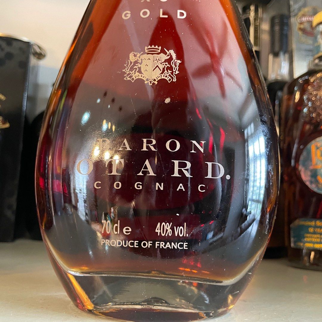 Otard XO Baron Gold Cognac no box 700ml, Food & Drinks, Alcoholic Beverages on Carousell