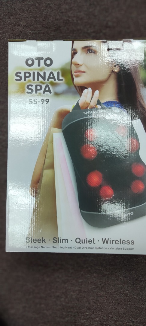 OTO Spinal SPA SS-99, Health & Nutrition, Massage Devices on Carousell