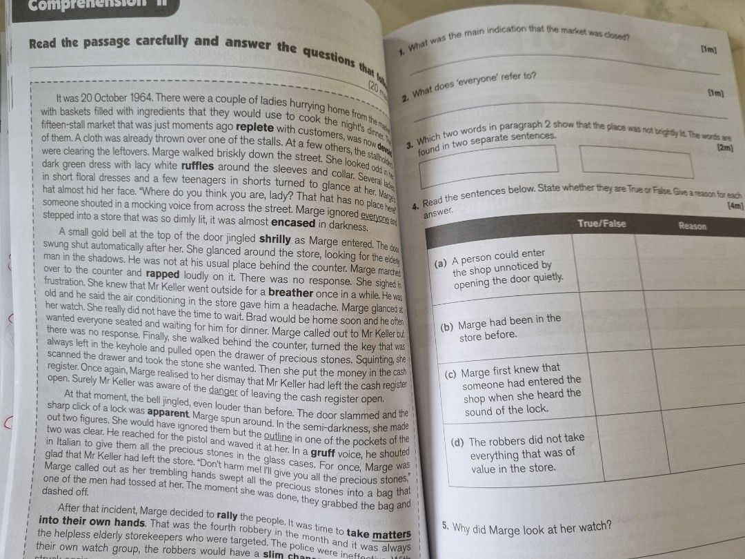 P6 PSLE English Assessment Books Practice Papers Exam Drilling, Hobbies ...