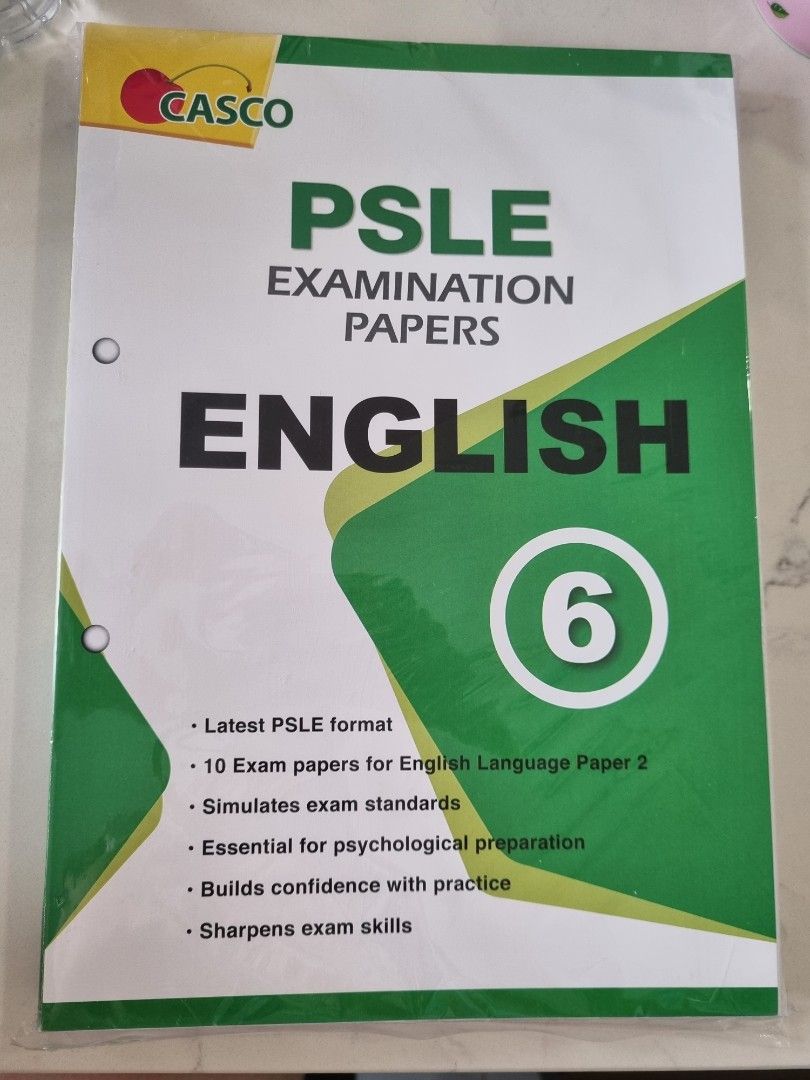 P6 PSLE English Assessment Books Practice Papers Exam Drilling, Hobbies ...