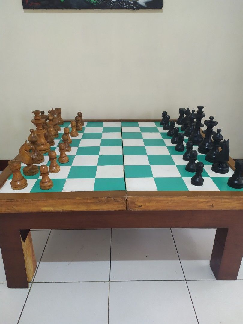 Papan catur ukuran besar, Desain & Kerajinan Tangan, Karya Seni di ...