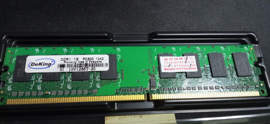 PC memory 1gb ddr2 deking, Computers & Tech, Parts & Accessories ...