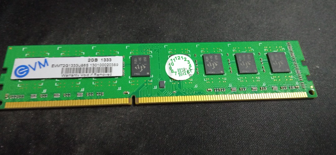 PC memory 2gb ddr3 evm, Computers & Tech, Parts & Accessories, Computer ...
