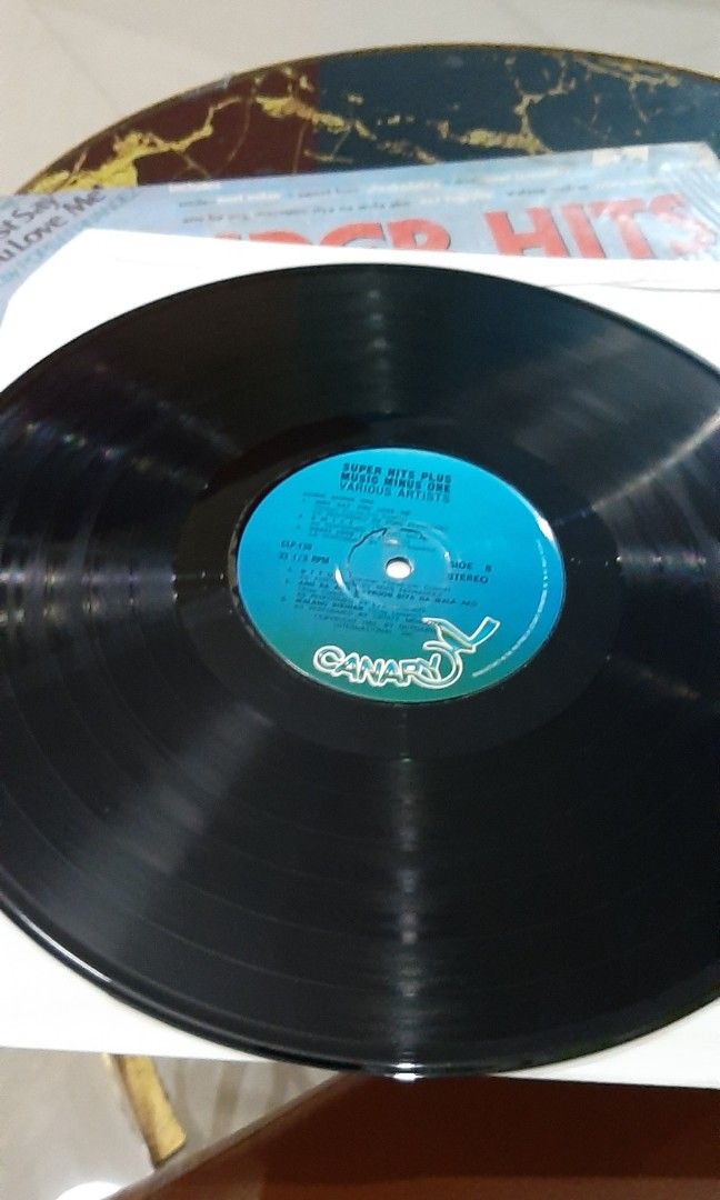 Plaka/ vinyl.record SUPER HITS minus one, Hobbies & Toys, Music & Media ...