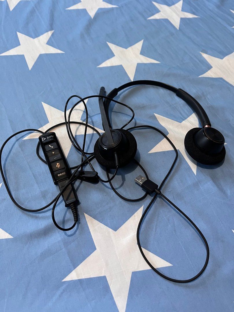 Plantronics DA80, Audio, Headphones & Headsets on Carousell
