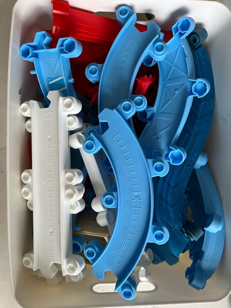 Plastic Train Tracks, Hobbies & Toys, Toys & Games on Carousell