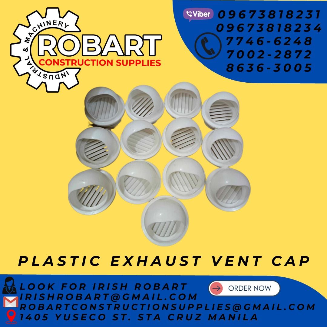 PLASTIC VENT CAP, Commercial & Industrial, Construction Tools ...