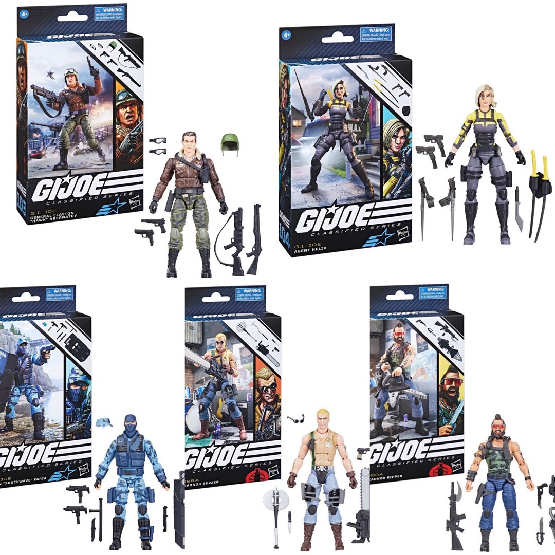 [PO] Hasbro GI G.I. Joe Classified Series: Dreadnok Ripper, Buzzer ...