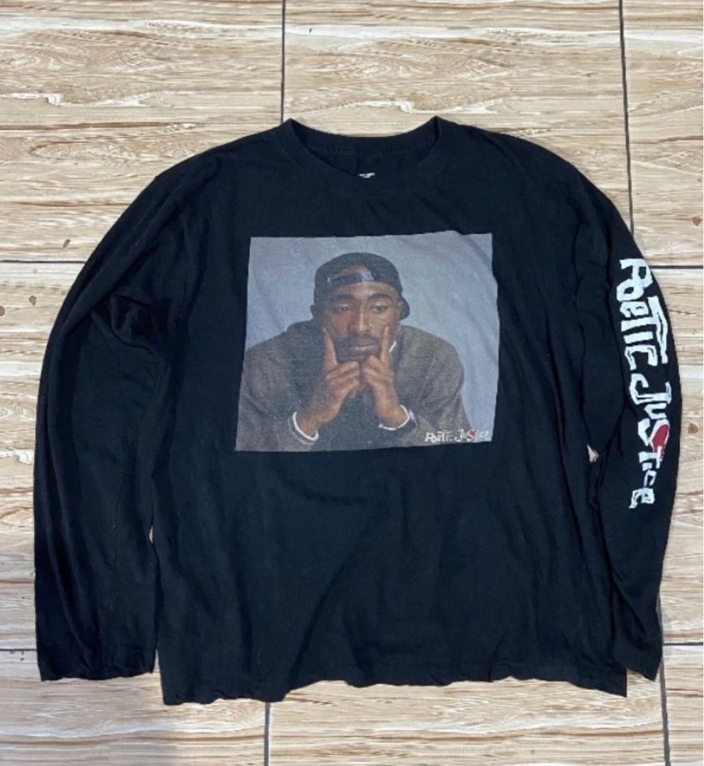 POETIC JUSTICE TUPAC VINTAGE, Men's Fashion, Coats, Jackets and ...