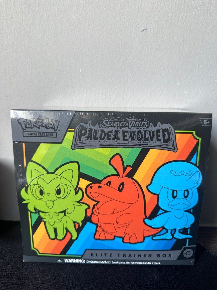 Pokemon ETB - Paldea Evolved, Hobbies & Toys, Toys & Games on Carousell