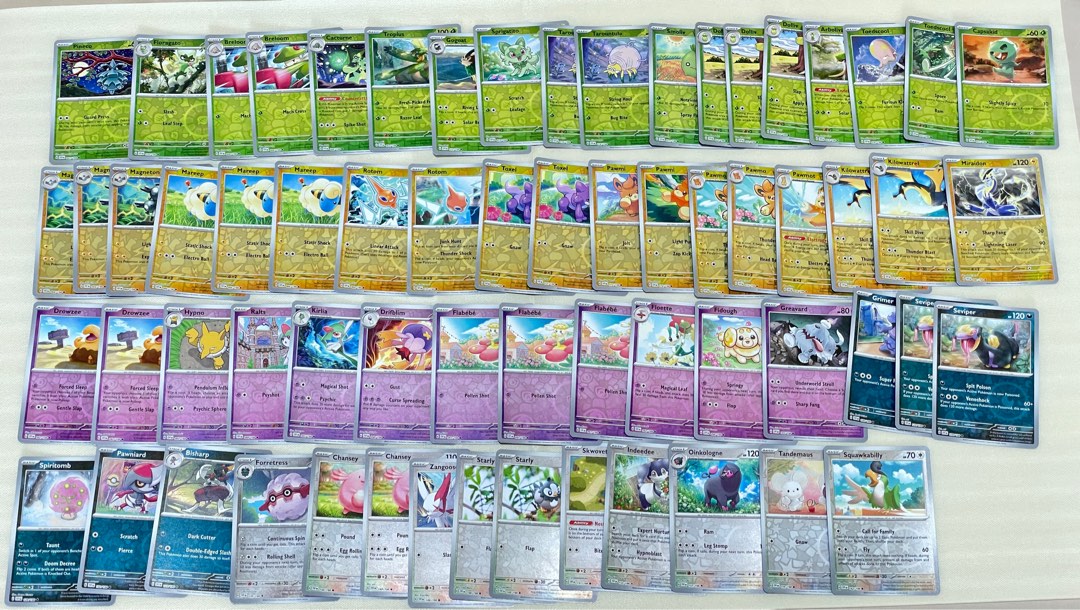 Pokemon Scarlet Violet SV01 RH janks not 151, Hobbies & Toys, Toys ...